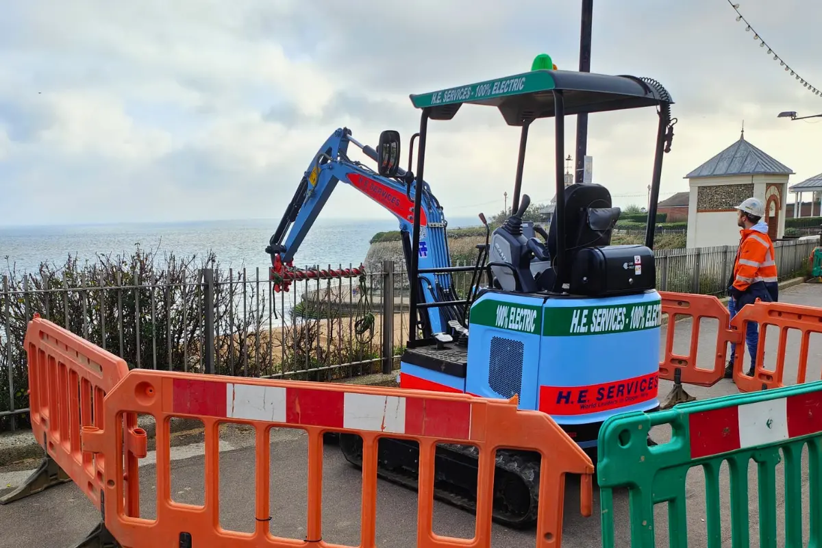 Electric Construction Machinery Hire for Sustainable Sites