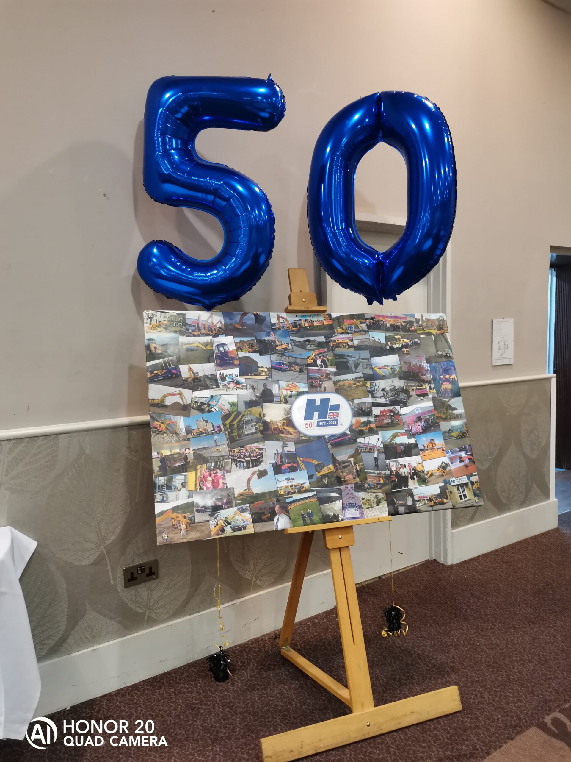 Celebrating 50 years of H. E. Services (Plant Hire) Ltd